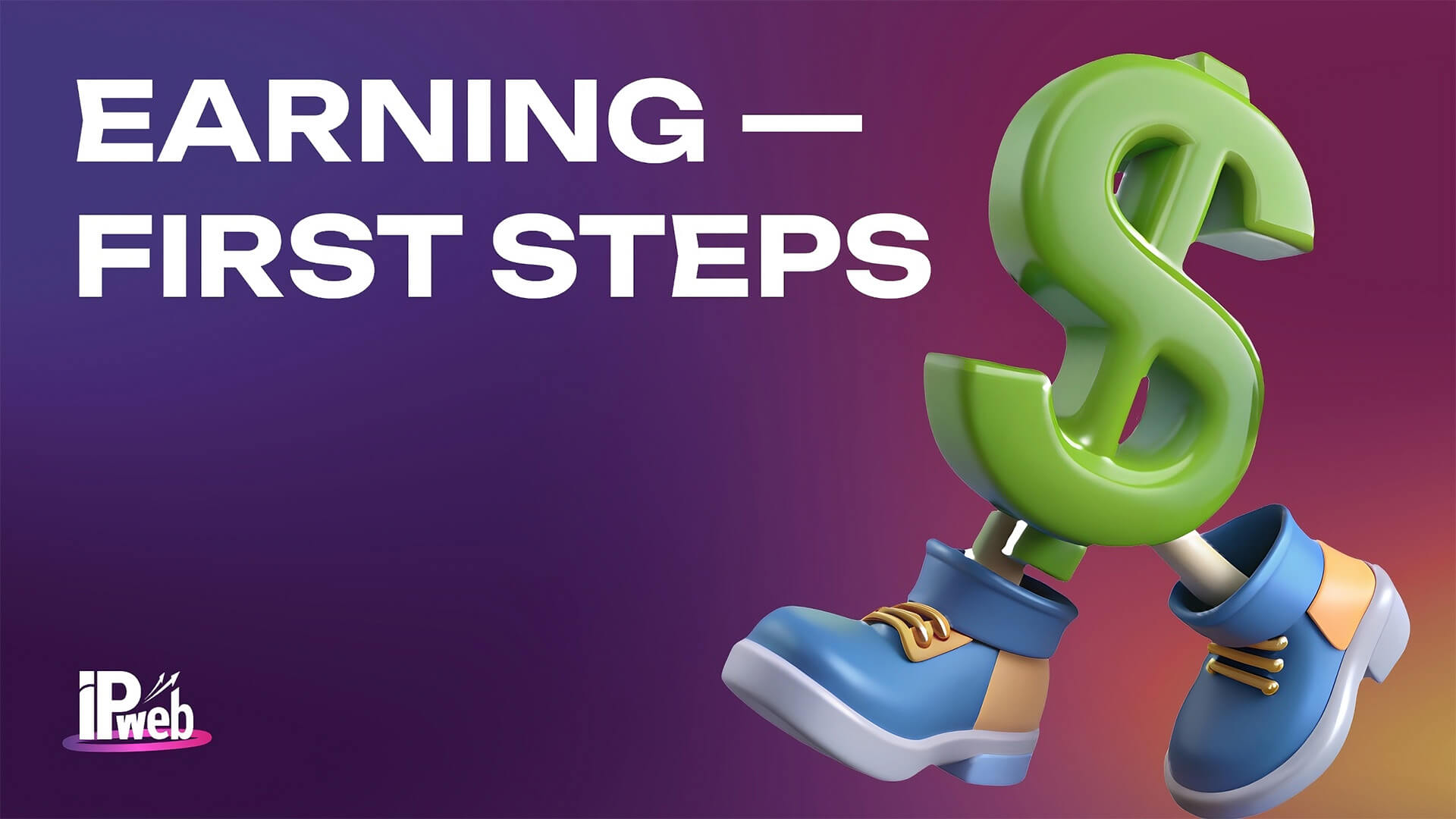 Earning money online with Ipweb