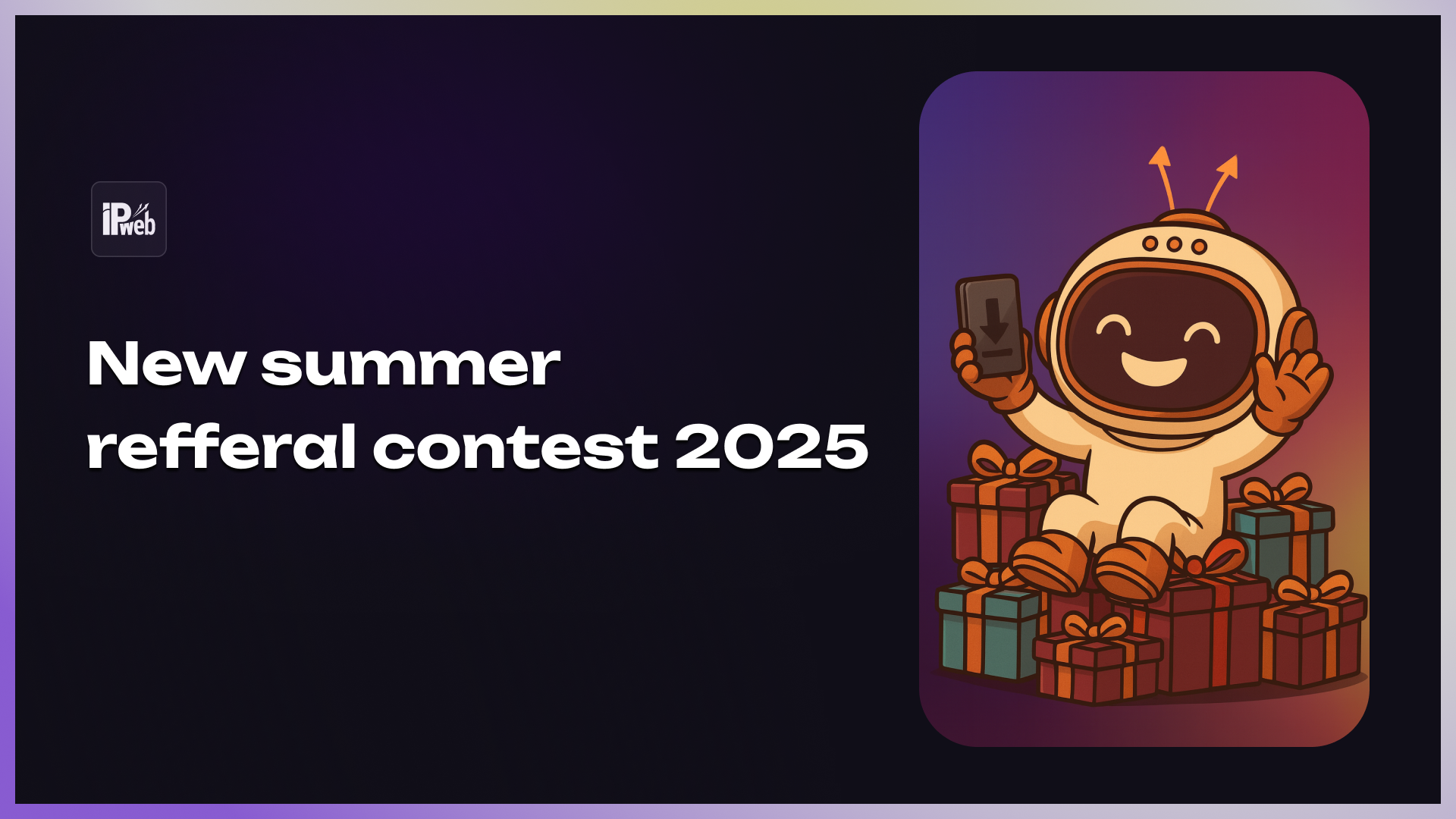 New contest 🚀 - news from IPweb